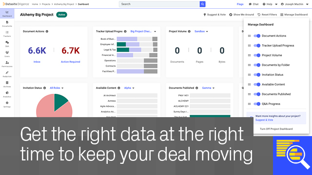 Project Dashboard by Datasite - Hakkında